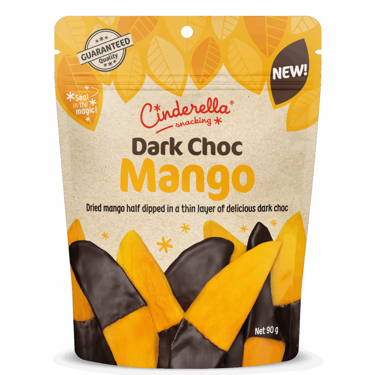 Dark Choc Mango 90g | Cinderella