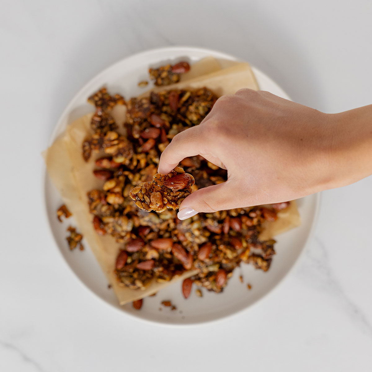 Brown Butter and Maple Spiced Trail Mix | Cinderella