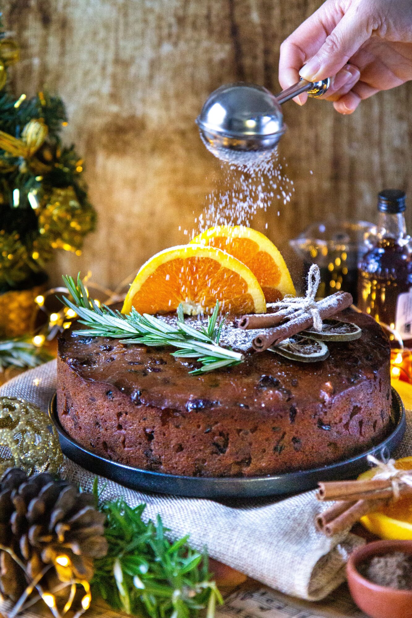 Maple Pecan Christmas Cake | Cinderella